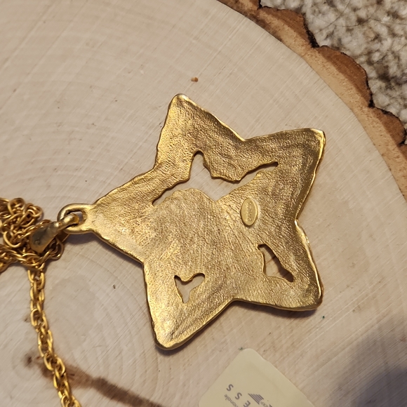 Express | Jewelry | Vintage Express Gold Color Star Design Necklace New ...
